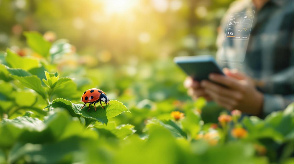 How AI Deploys Microbial Pest Control - AIGardenPlanner
